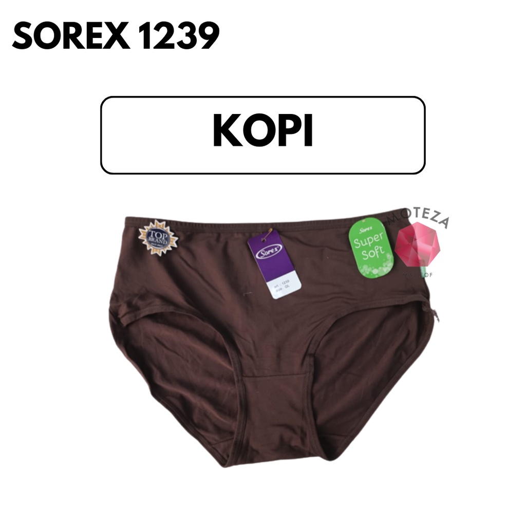 Jual Sorex CD 1239 Celana Dalam Wanita - Midi Panty Super Soft - M L XL XXL | BISA PILIH WARNA ...