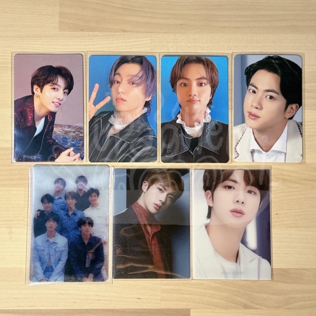 Jual bts photocard pc jin jungkook spc tear r o butter cream samsung ...