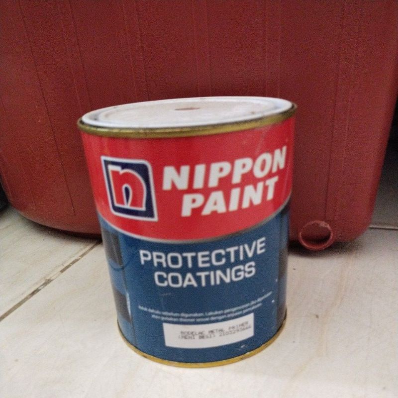 Jual Nippon paint cat meni besi Nippon 1kg protective coatings | Shopee Indonesia
