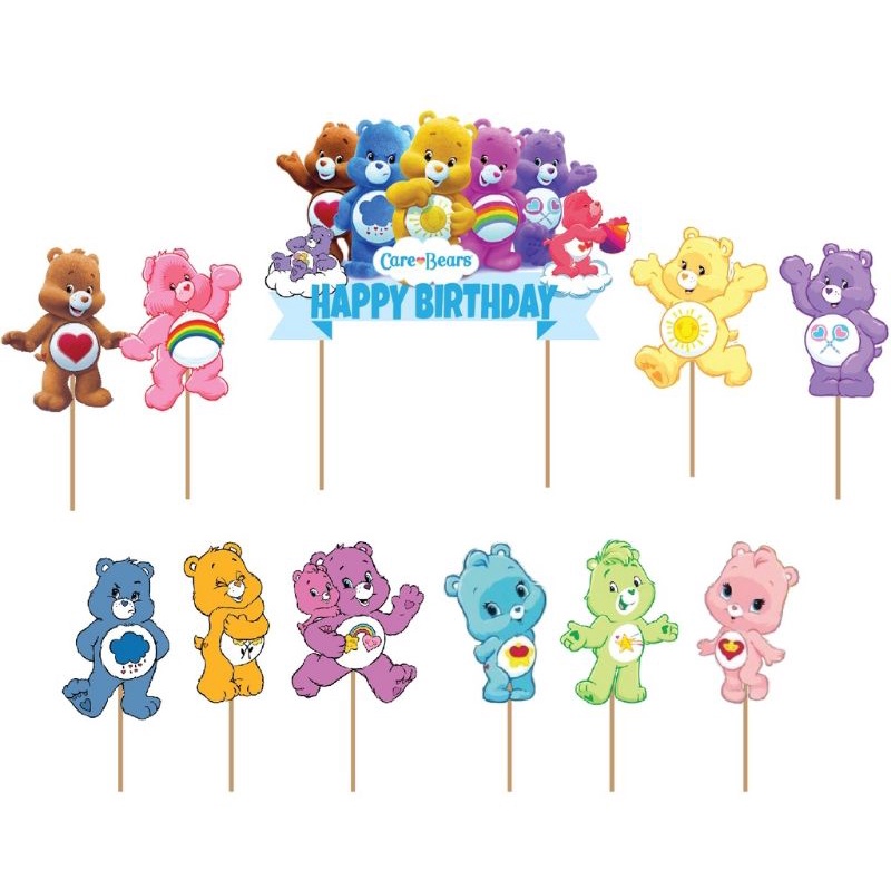 Jual topper toper hiasan tusukan kue cake ulang tahun happy birthday ...