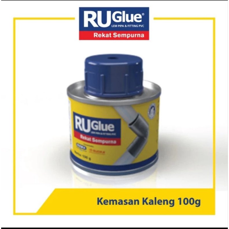 Jual Lem Pipa Rucika RuGlue 100gram / Lem Rucika / Lem Pipa / Lem Cair ...