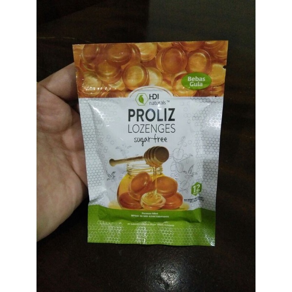 Jual Permen Madu Honey Bebas Gula Proliz Lozenges Rasa Original Isi 12 ...