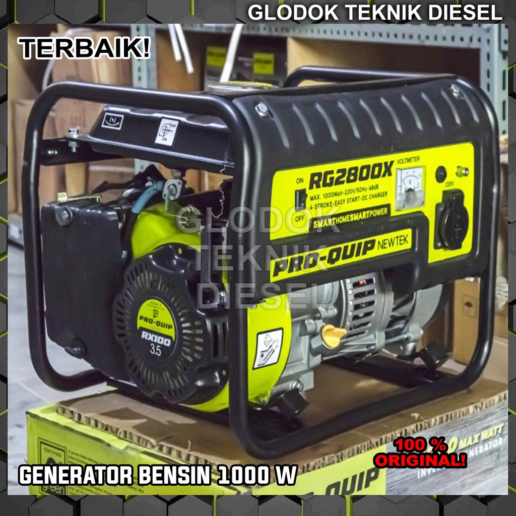 Jual Proquip Genset Generator Bensin 1000 850 watt RG 2800 X RG2800X ...