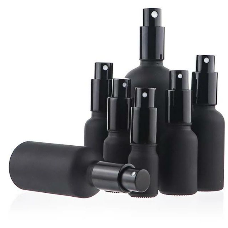 Jual Botol 60ml Hitam + Tutup Fliptop Presstop Pump Spray Pamp | Shopee ...