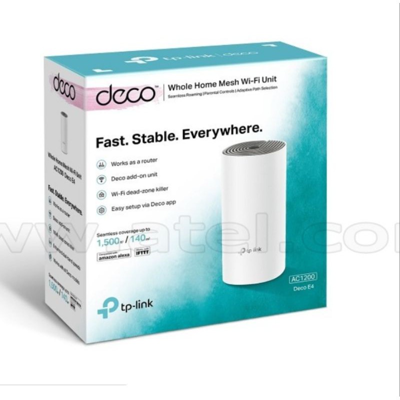 Jual TPLink Deco E4 1Pack Router Home Mesh WiFi System | Shopee Indonesia