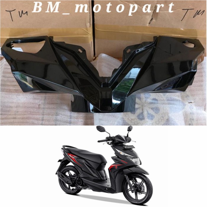 Jual Batok Depan Beat fi Esp Eco Hitam 2017-2019 | Shopee Indonesia