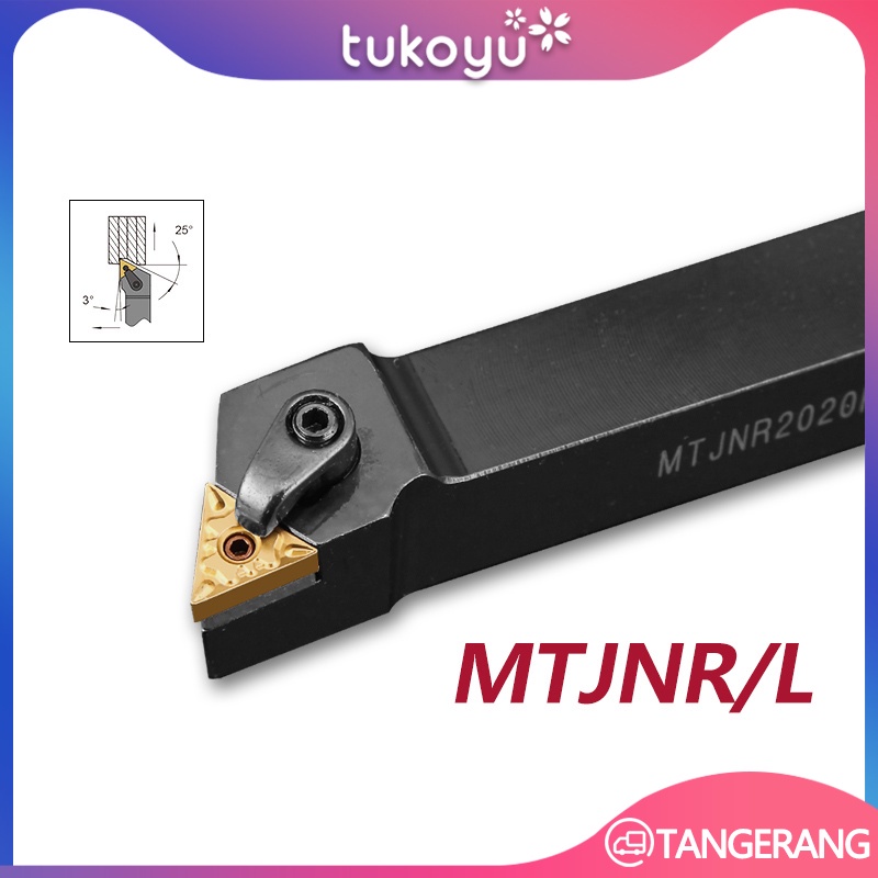 Jual MTJNR1616H16 CNC lathe External Turning Tool Holder/Alat Turning ...