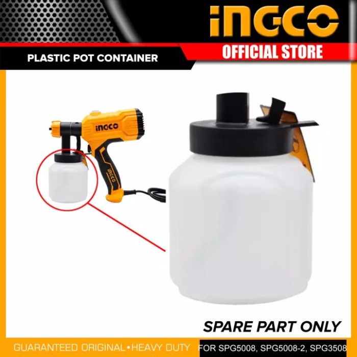 Jual Tabung Cat Botol INGCO SPG3508-SP-32 Spray Gun Plastic Pot ...