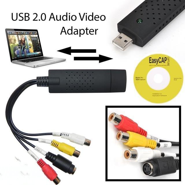 Jual EasyCap Easy Cap Video Capture Video Card Adapter | Shopee Indonesia