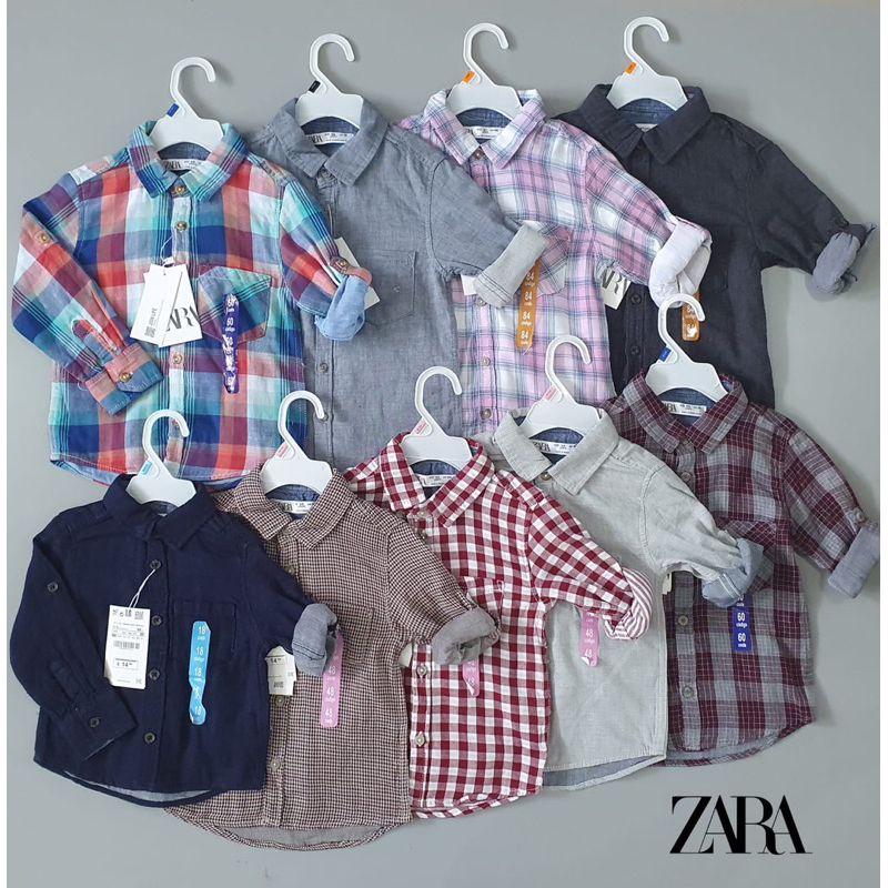 Jual KEMEJA ZARA BOY/ KEMEJA ANAK ZARA/KEMEJA ANAK LAKI-LAKI ORIGINAL/KEMEJA ANAK BRANDED ...