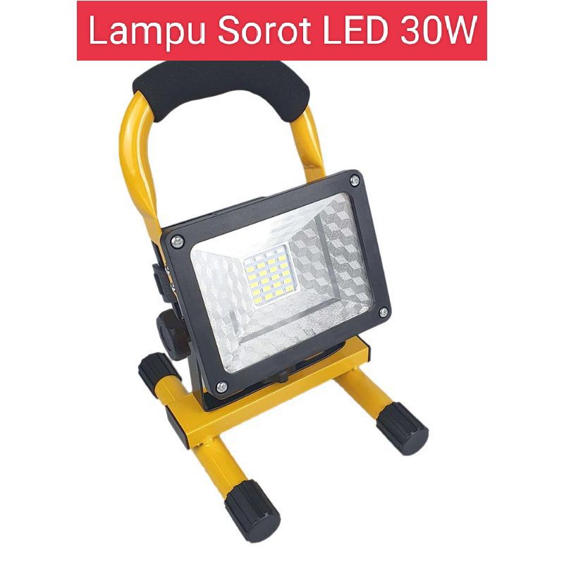 Jual Lampu Sorot Led Outdoor spotlight Waterproof 5000K 240V 30W-W804 | Shopee Indonesia