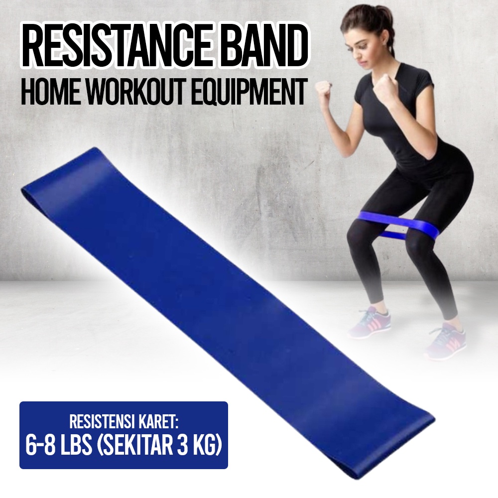 Jual Resistance Band Tension Tali Elastis Olahrga Dirumah Karet Olahrga ...