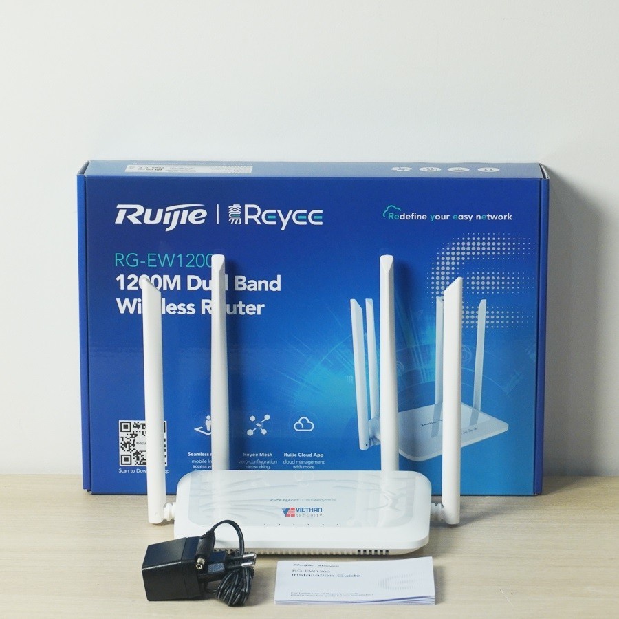 Jual RUIJIE REYEE RG-EW1200 AC1200 Dual Band Wireless Router | 1200M ...