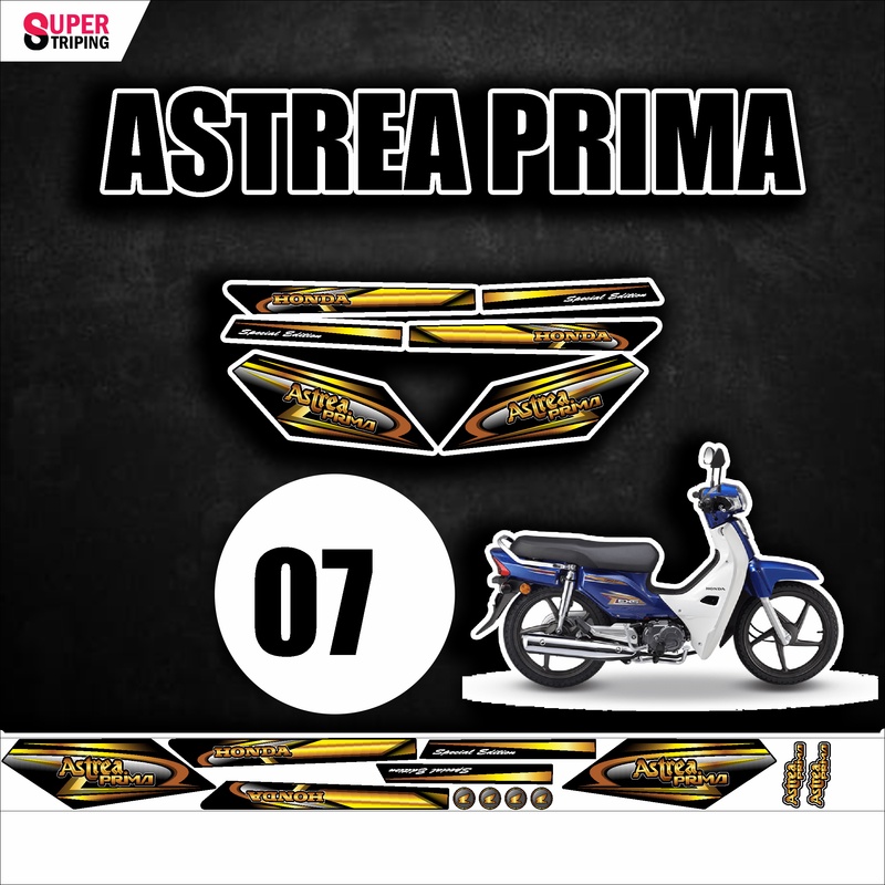 Jual STICKER ASTREA PRIMA 07 - Desain Striping List Lis Stiker ...