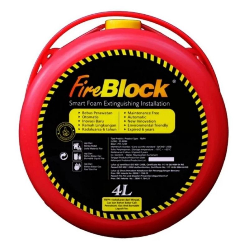 Jual fireblock atau pemadam api otomatis berat 4L. | Shopee Indonesia