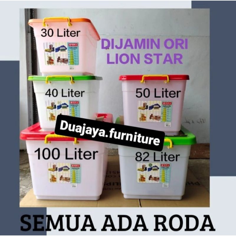 Jual Lion Star - Container Box Wagon / 50-82-100-125 Liter Lion Star ...