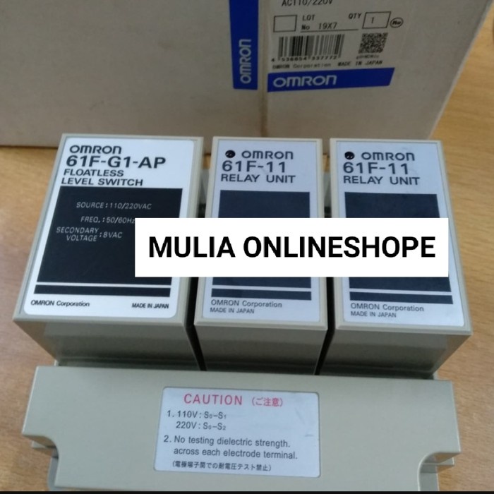 Jual Water Level Controller Wlc 61F G1 Ap Omron Original 61F-11 Kode ...