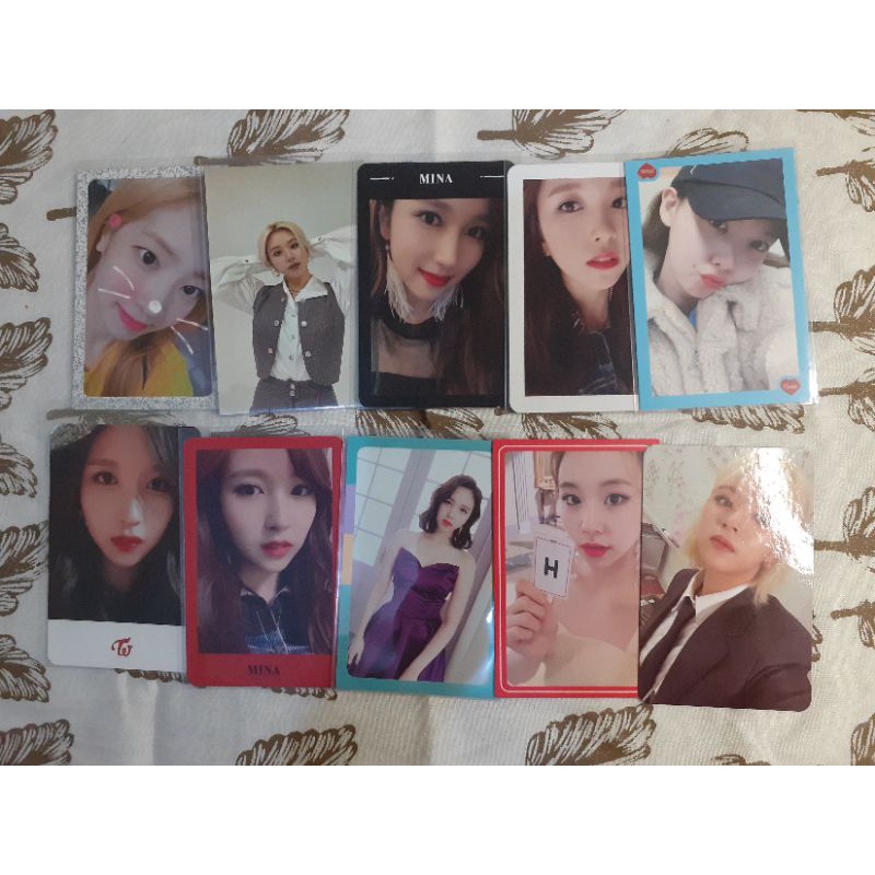 Jual pc photocard twice chaeyoung mina dahyun nayeon jeongyeon jihyo tzuyu sana formula of love ...
