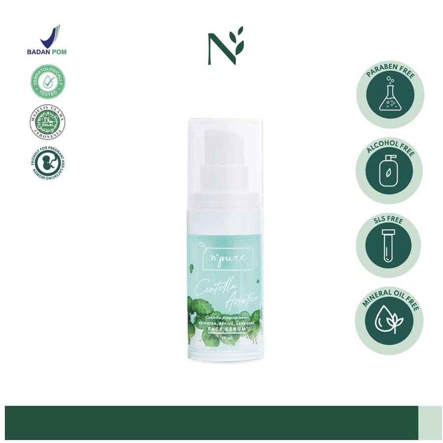 Jual Npure Face Primer Serum Centella 15Ml | Shopee Indonesia