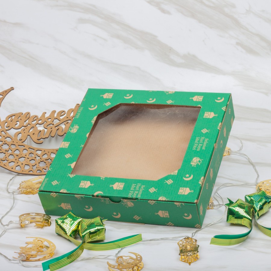 Jual kardus packaging pudding edisi lebaran box die cut kemasan hampers ...