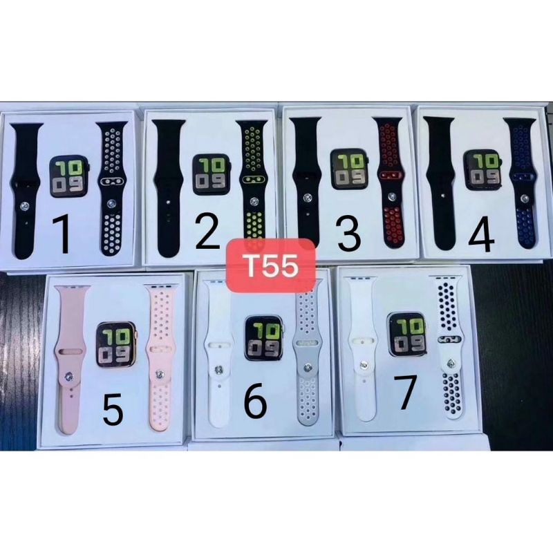 Jual Jam Tangan Watch T55 ( 1 Set ) | Shopee Indonesia