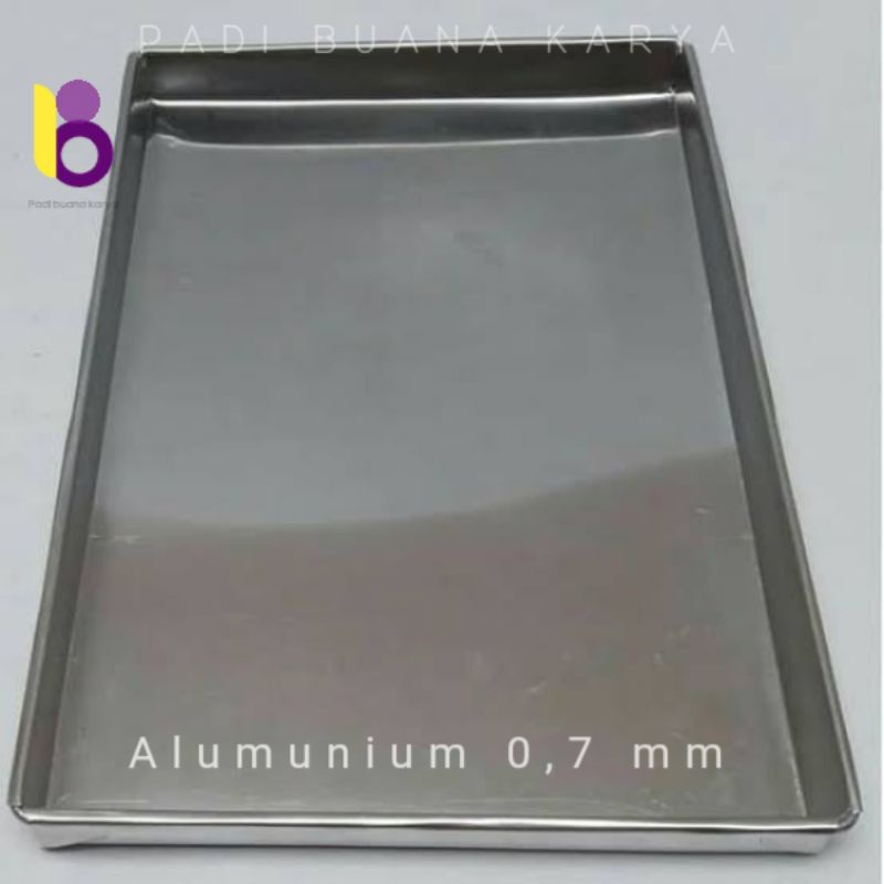 Jual loyang kue kering 60x40 loyang oven deck alumunium super tebal 0 ...