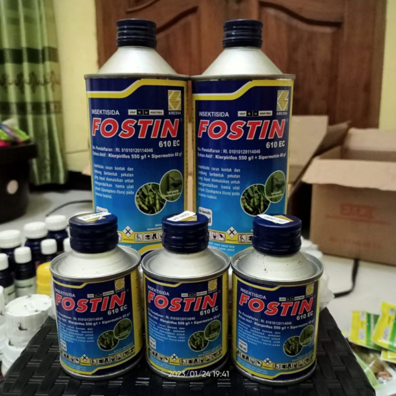 Jual INSEKTISIDA FOSTIN 610 EC KEMASAN 100ML DAN 400ML | Shopee Indonesia