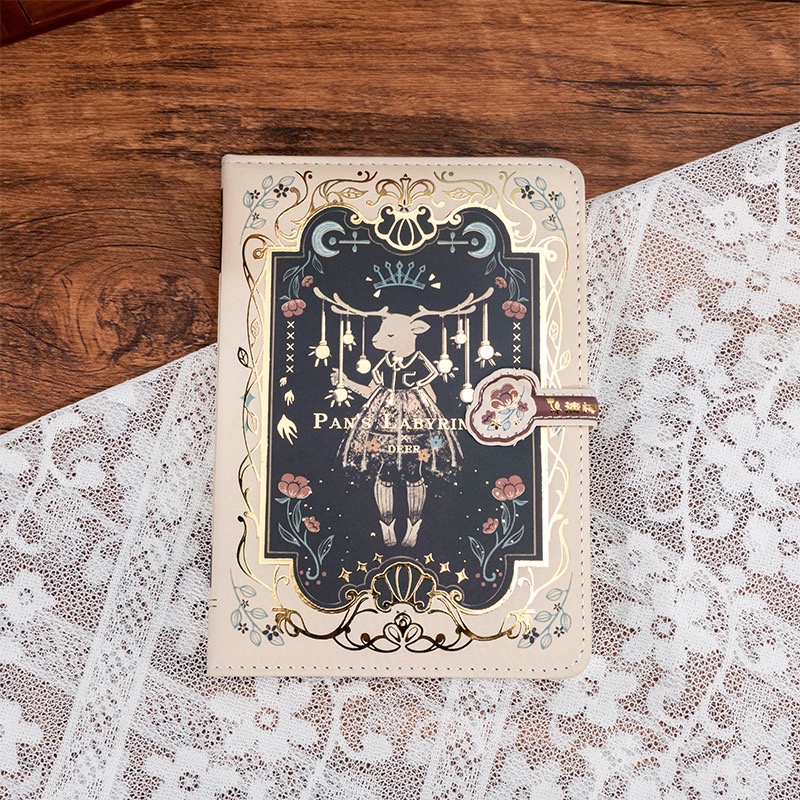 Jual Magnetic Notebook Diary Pan's Labyrinth / Buku Diary PU Leather ...