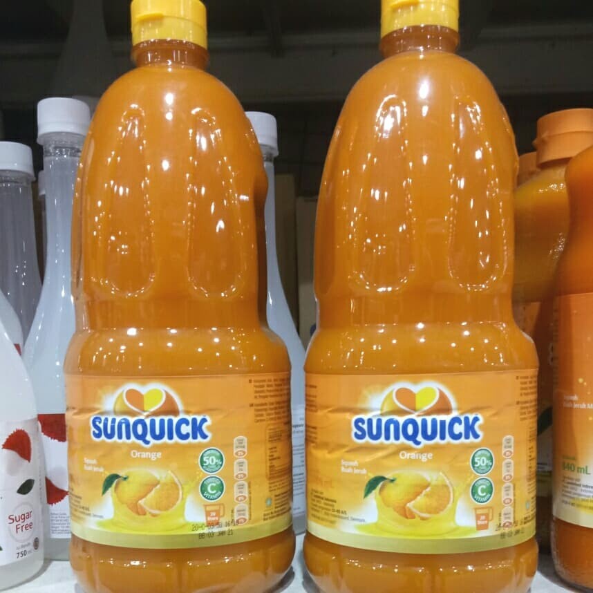 Jual sunquick jeruk 2lt sirup syrup orange juice | Shopee Indonesia