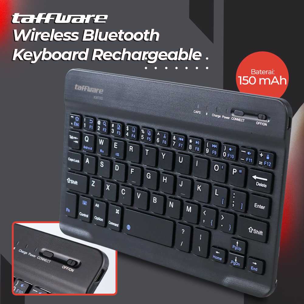 Jual Keyboard Bluetooth Wireless Mini Keyboard Wireless Laptop PC ...