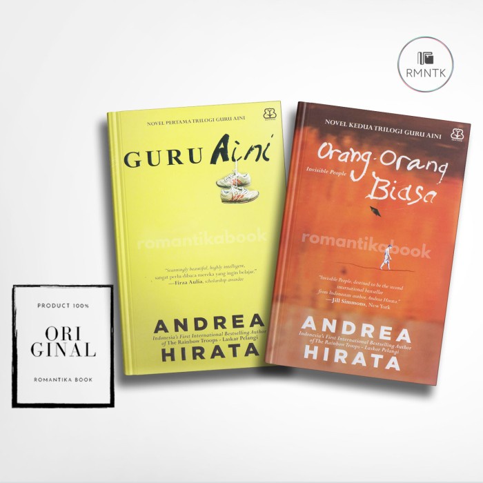 Jual PAKET Novel Guru Aini dan Orang-orang Biasa - Andrea Hirata ...