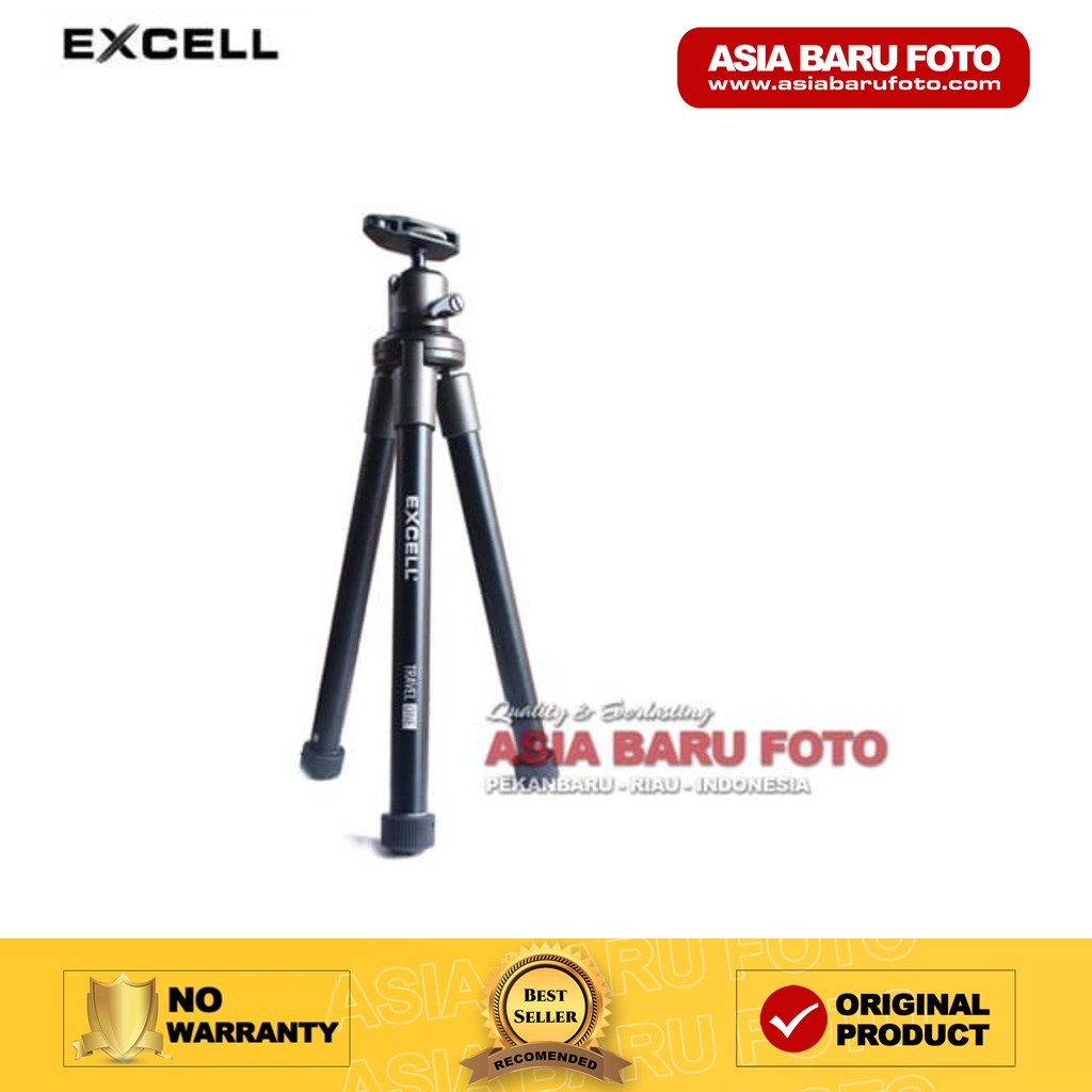 Jual Tripod Excell Travel One Black | Shopee Indonesia