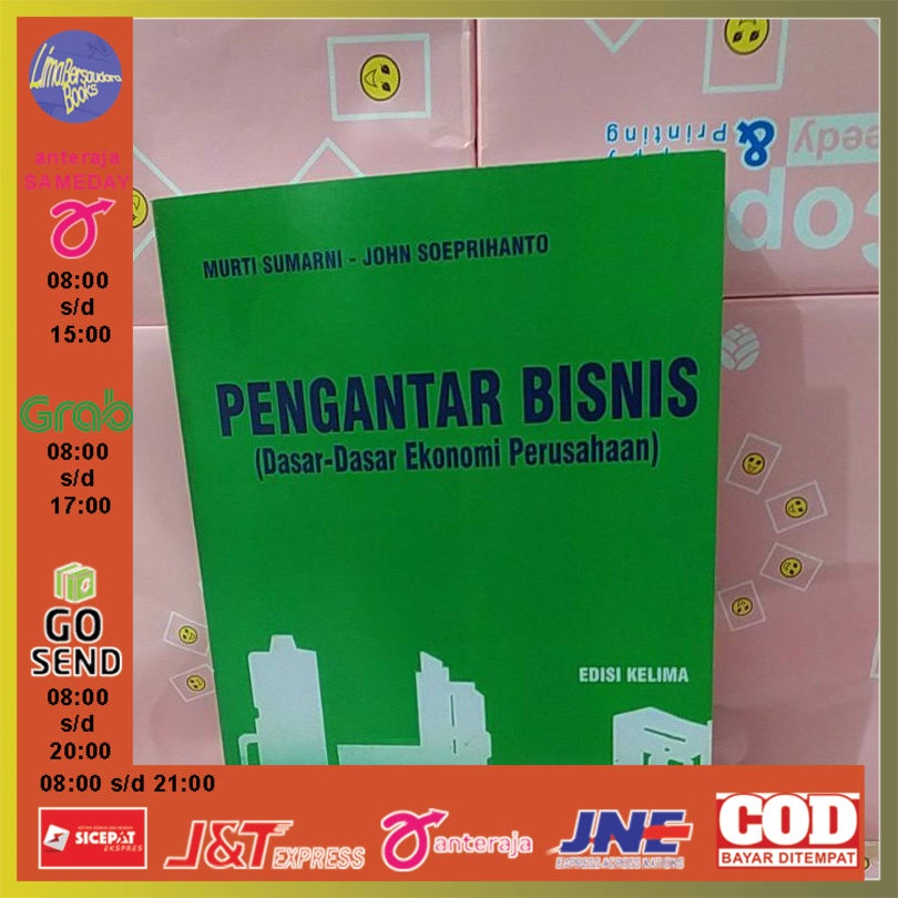 Jual Pengantar Bisnis ( Dasar Dasar Ekonomi Perusahaan) edisi 5 kelima By Murti Sumarni | Shopee ...