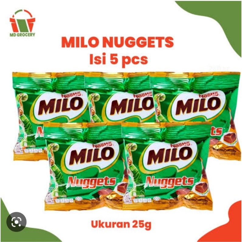 Jual MILO NUGGETS (25g) | Shopee Indonesia