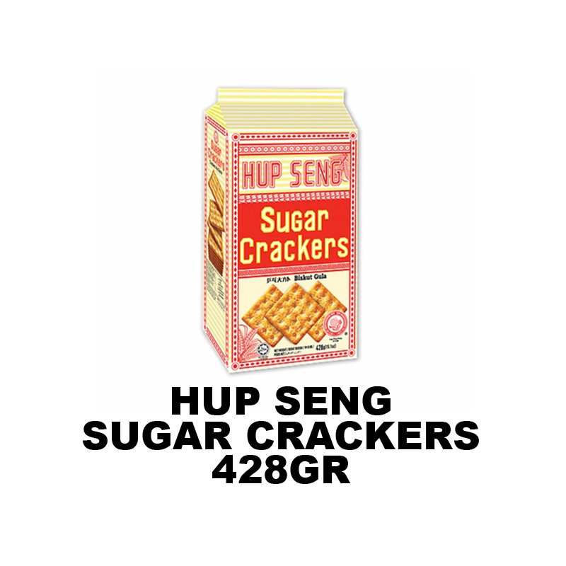 Jual Hup Seng Gula Sugar Crackers 428 gr - Hupseng Biskuit Gula 428 gr ...
