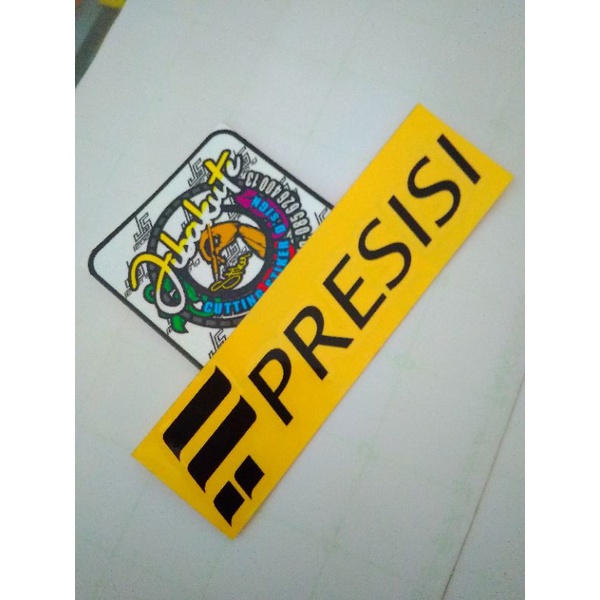 Jual stiker cutting presisi ( stiker proyek ) | Shopee Indonesia