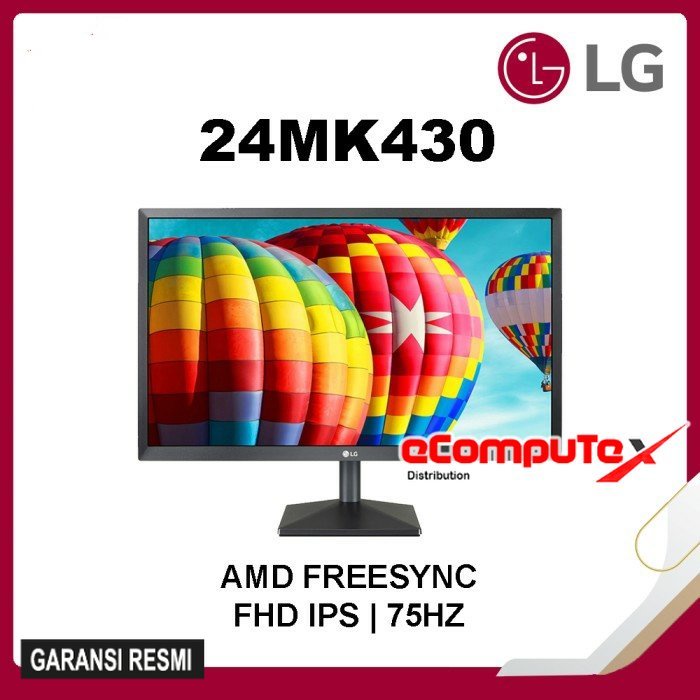 Jual MONITOR LG LED IPS 24MK430 24" Full HD IPS / LG 24-MK430 24 INCH ...