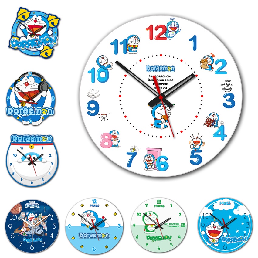 Jual Jam Dinding Karakter Doraemon | Shopee Indonesia