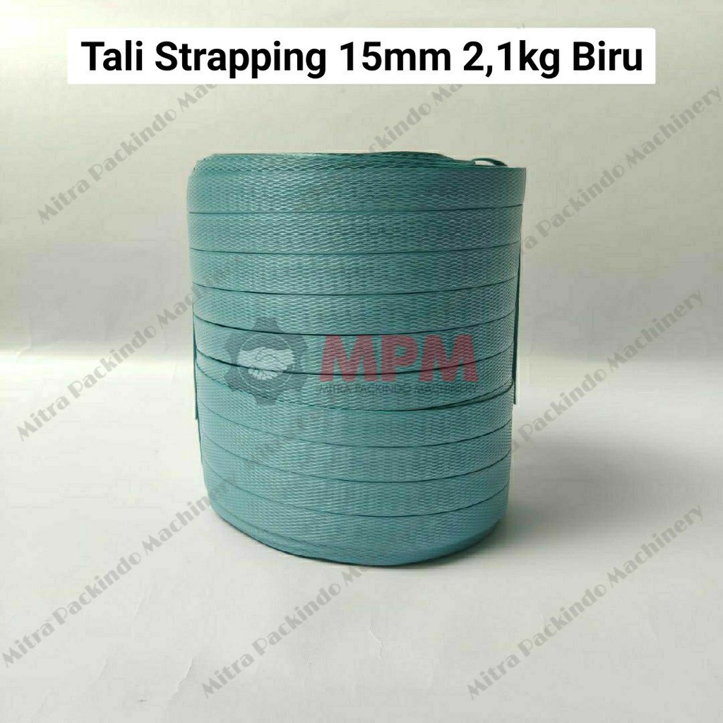 Jual Tali strapping band 15mm 2kg / Tali Straping 15 mm Plastik Ikat Barang Biru 2 kg | Shopee ...