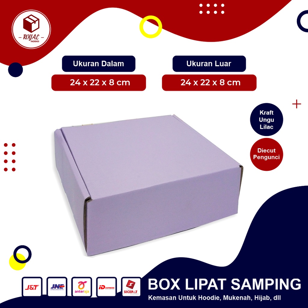 Jual Karton/ Box DC LS - size 24 x 19 x 8 cm Kardus/Packing/Karton/Box ...