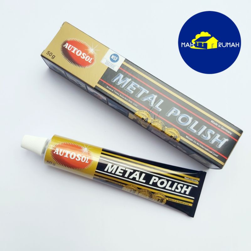 Jual Autosol Metal Polish (100% Asli Original German) - 50gram 50gr 50 ...