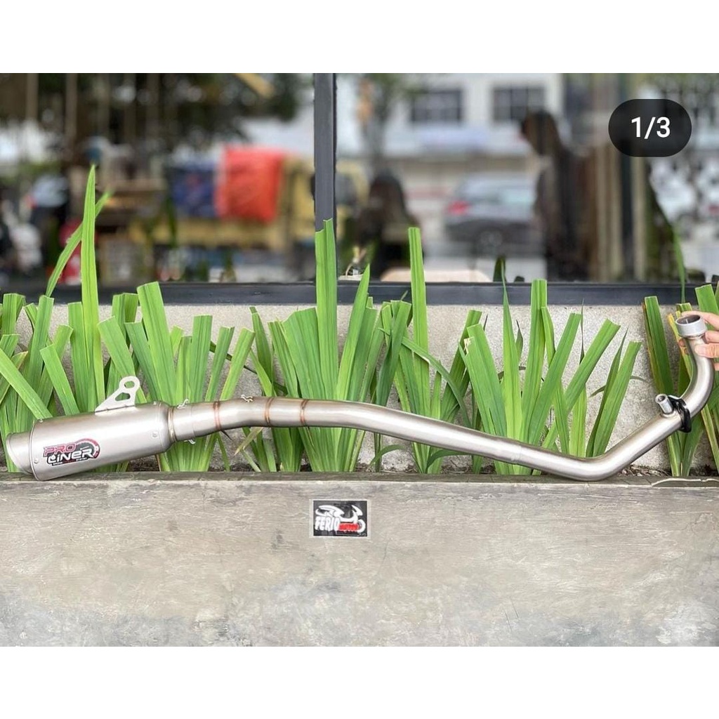 Jual Knalpot PROLINER TR1R Cb150 Old New Scorpio Byson Tiger Revo ...