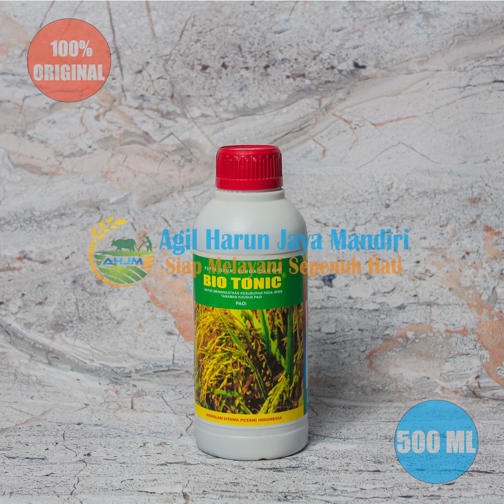Jual Bio Tonic 500ml Pupuk Cair Organik Untuk Tanaman Padi | Shopee Indonesia
