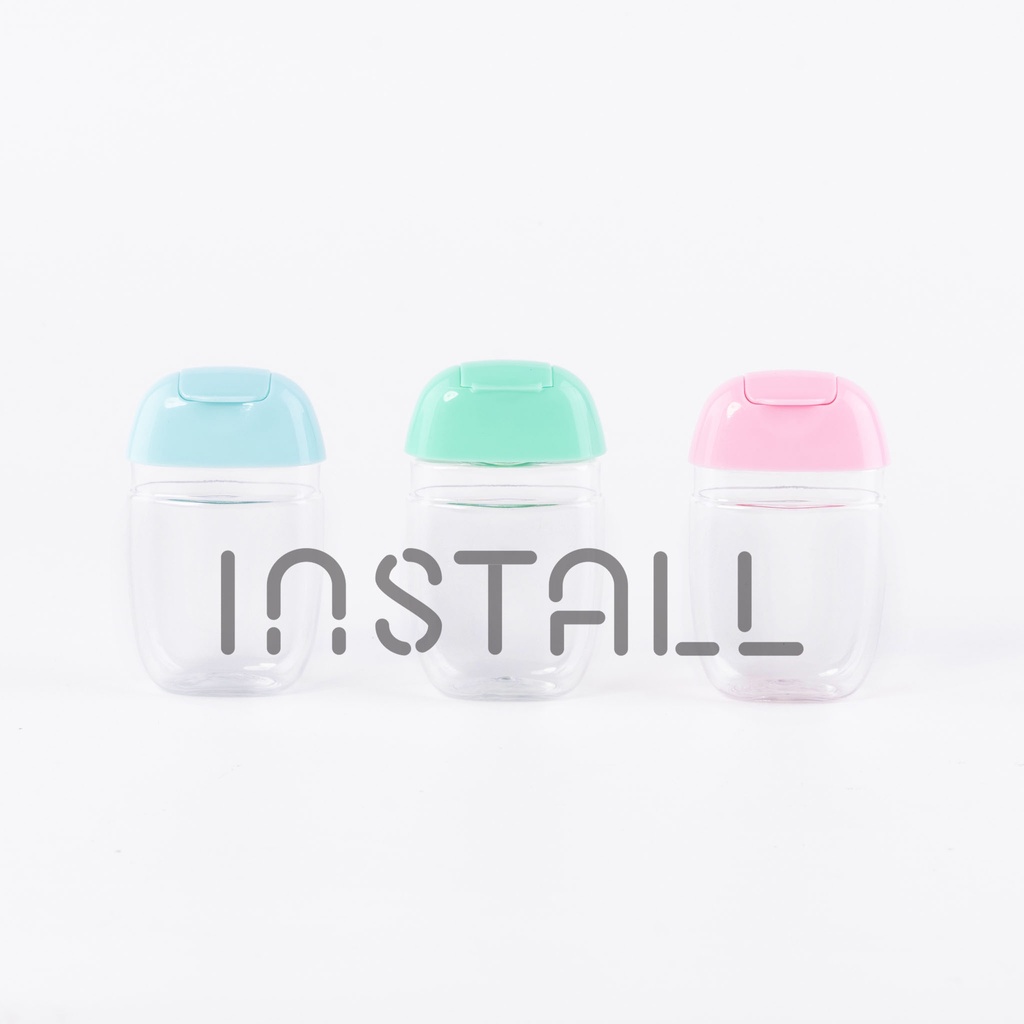 Jual BOTOL PLASTIK FLIP TOP 29 ML - CAP WARNA (6 PCS) | Shopee Indonesia