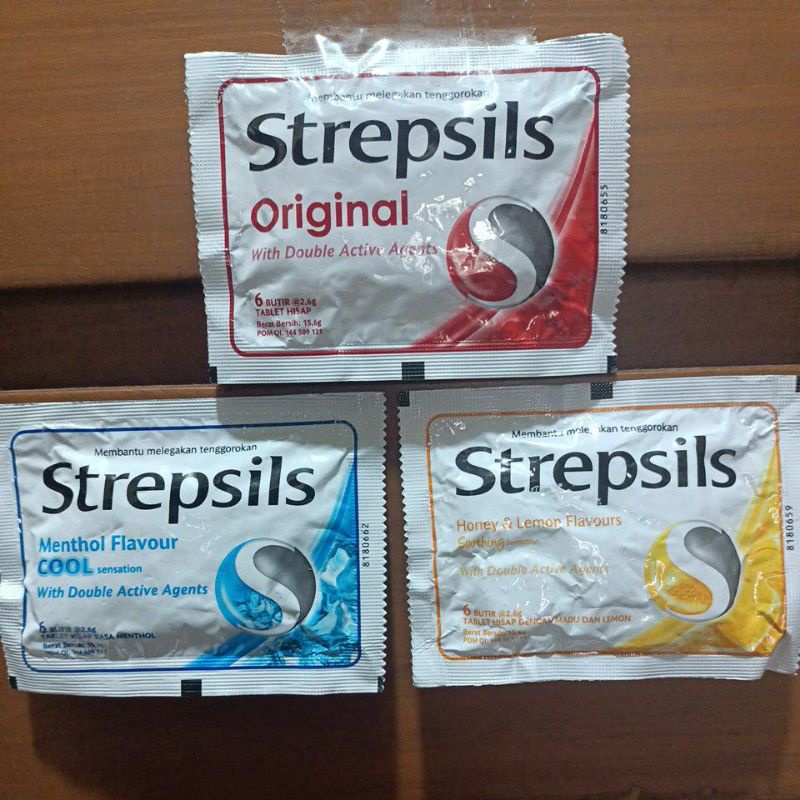 Jual Strepsils 6 Butir @2,6g/Permen Hisab pelega tenggorokan | Shopee ...