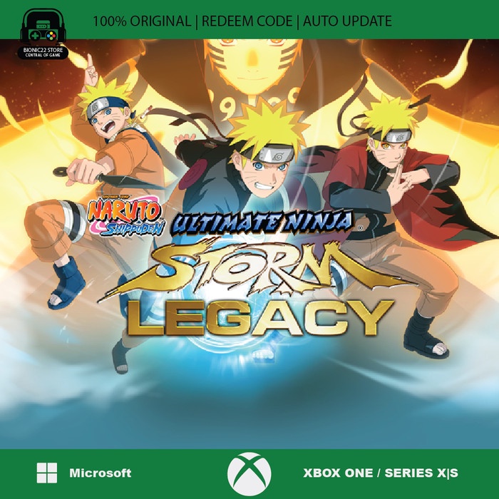 Jual Naruto Shippuden Ultimate Ninja Storm Legacy Xbox One Series X|S | Shopee Indonesia
