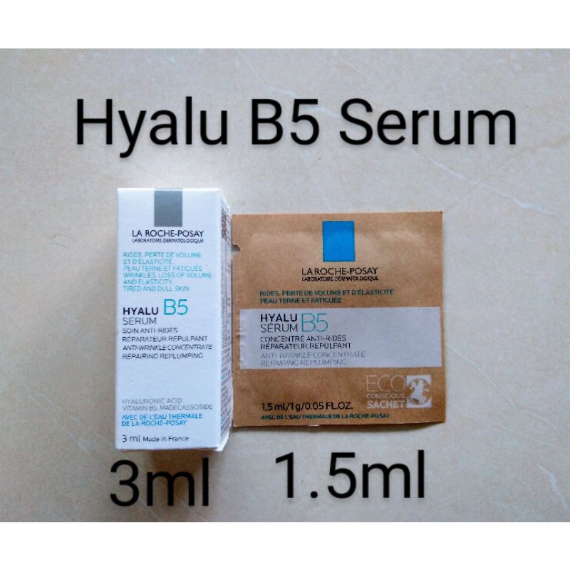 Jual La Roche Posay Hyalu B5 Serum 1.5ml/3ml- Travel Sample Size | Shopee Indonesia