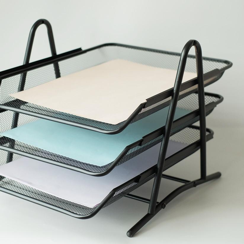 Jual ֍ SOS Letter Tray Besi 3 susun MICROTOP MT-118-3 / Rak Dokumen ...