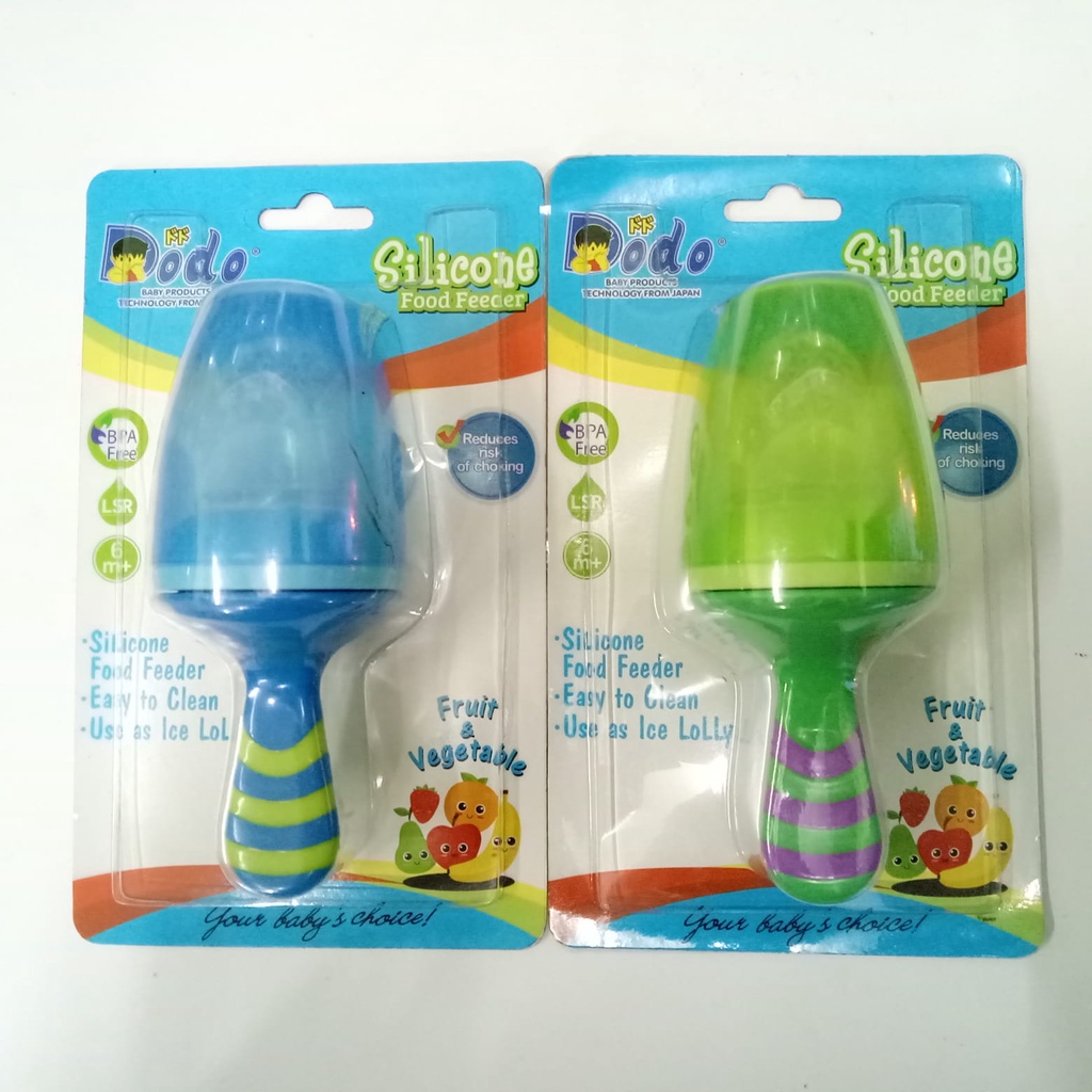 Jual Dodo Silicone Food Feeder (Empeng Buah dan Sayur Bayi) | Shopee ...
