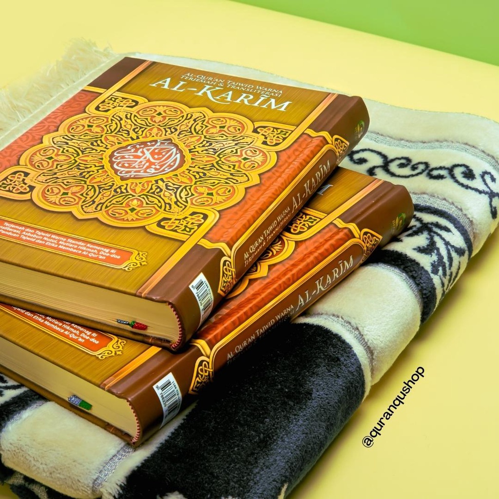 Jual Qudsi - Al Quran tajwid warna terjemah dan transliterasi Al Karim ...